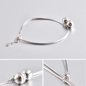 Jewelry | New 925 Sterling Silver Double Bell Bracelet | Poshmark